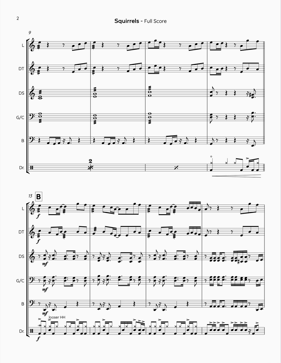 Squirrels – Wendeln Music Works